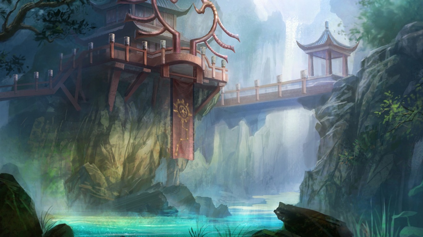 3d Fantasy Masterpiece Nine World The Official Game - Wallpaper ...