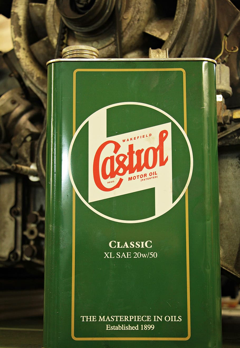 Closeup Photo Of Castrol Classic The Masterpiece In - Castrol Classic ...
