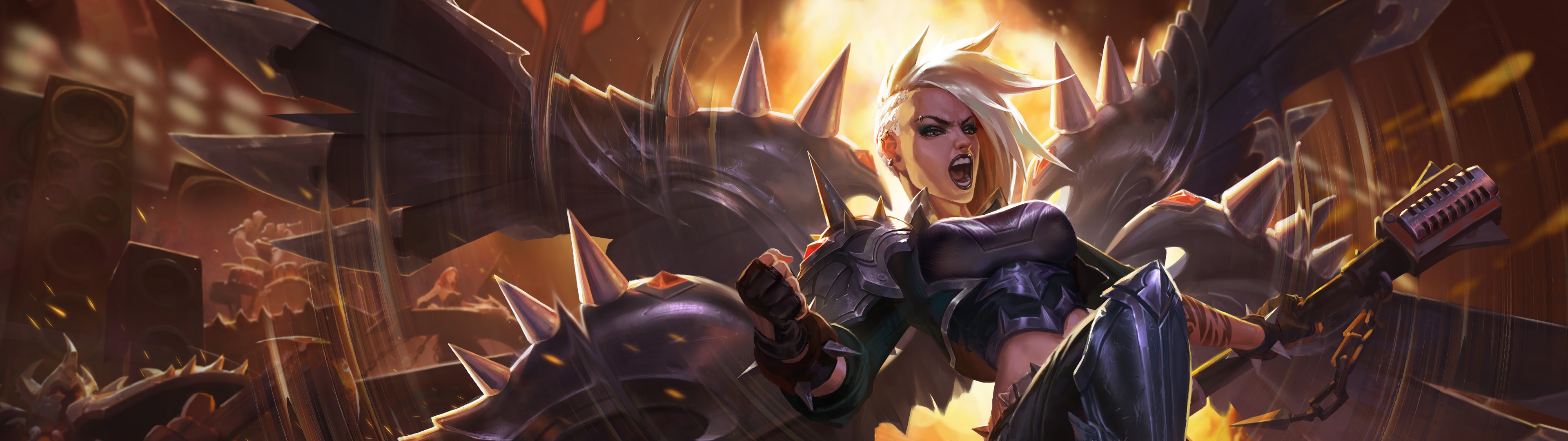 Pentakill Kayle, Splash Art, New Update, Lol, 8k, - Lol Pentakill Kayle ...