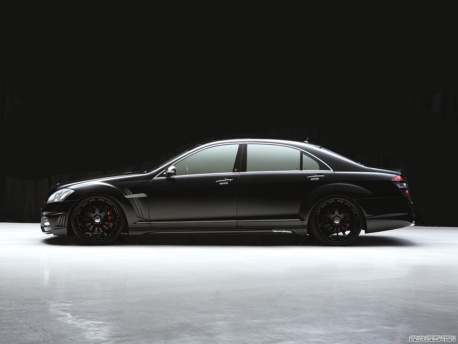 Wald Mercedes Benz S Class Photo - Lorinser Black W221 Tuning - 1600x1200 Wallpaper - teahub.io