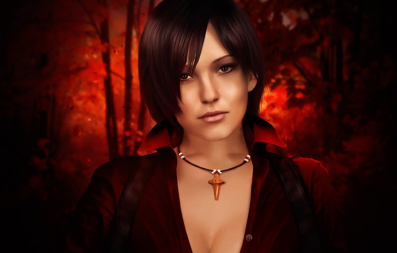 Photo Wallpaper Resident Evil, Fan Art, Resident Evil - Ada Wong ...