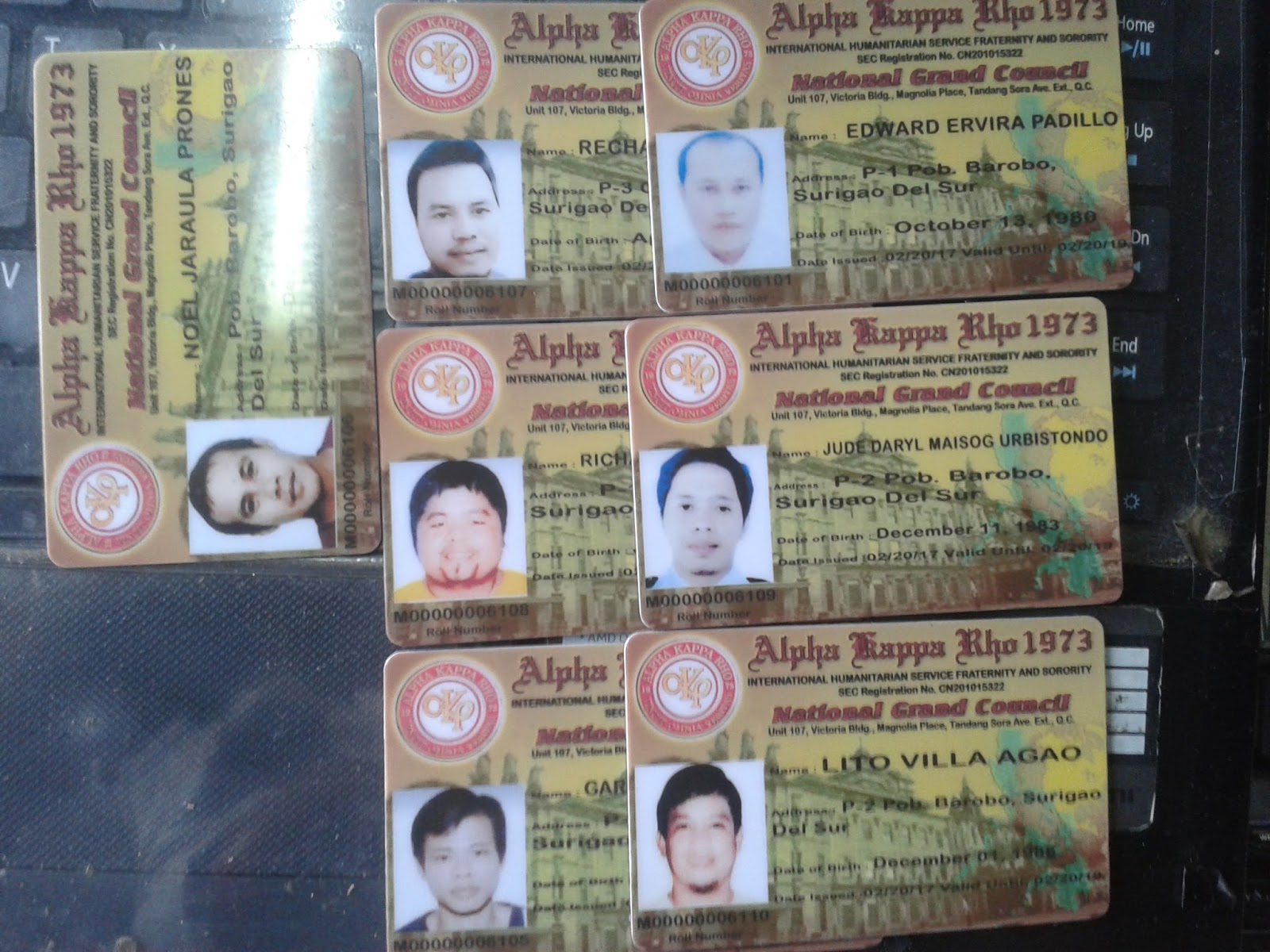 Alpha Kappa Rho Logo 1973