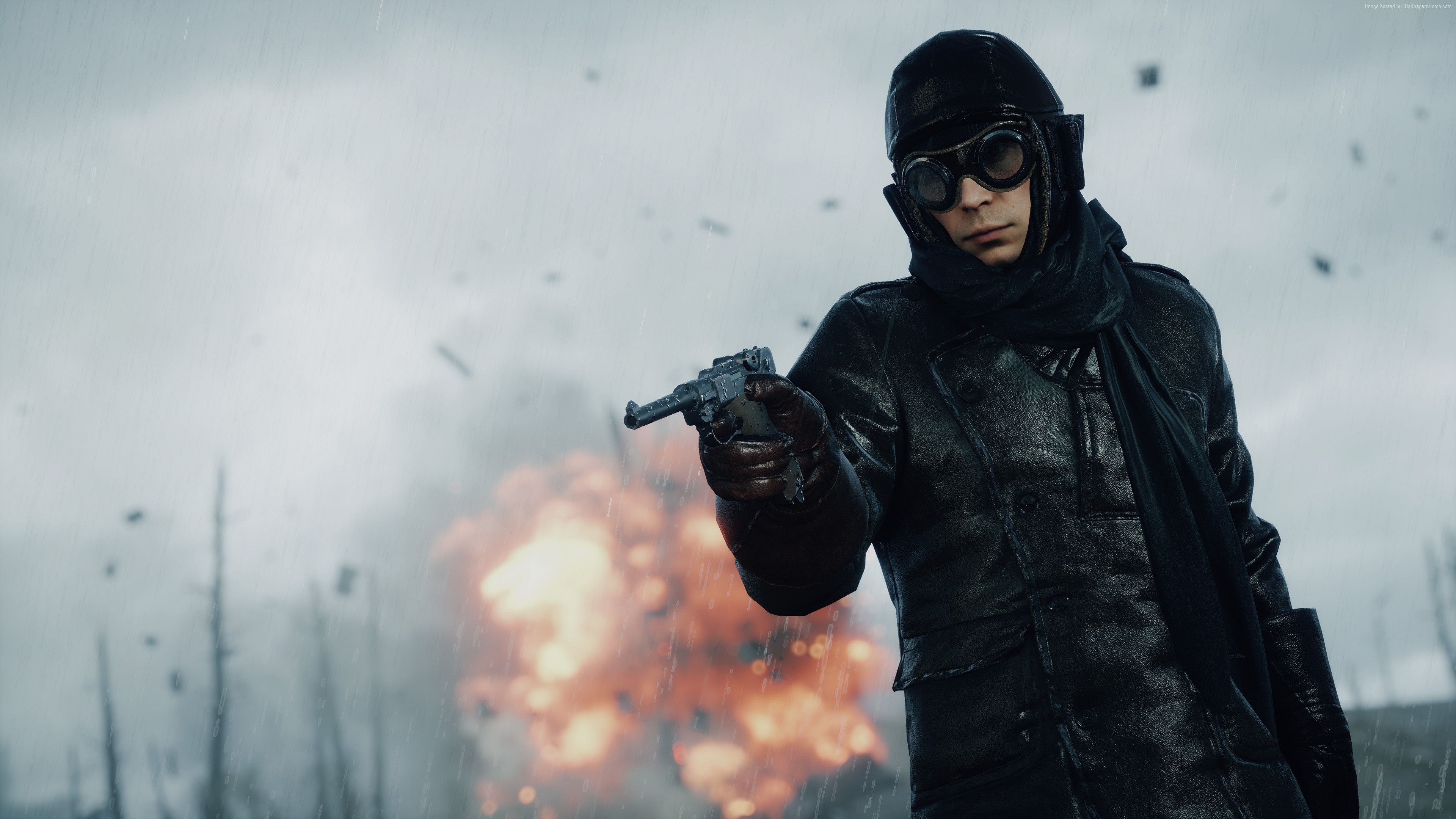 Battlefield 1 German Pilot - 3840x2160 Wallpaper - teahub.io