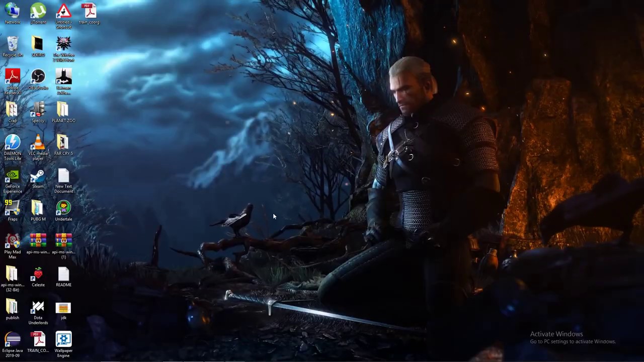 Witcher 3 Main Menus - 1280x720 Wallpaper - teahub.io