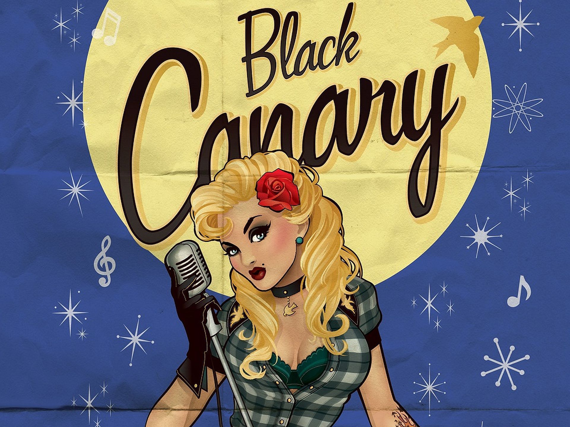 Black Canary Computer Wallpaper - Illustration - 1920x1439 Wallpaper ...