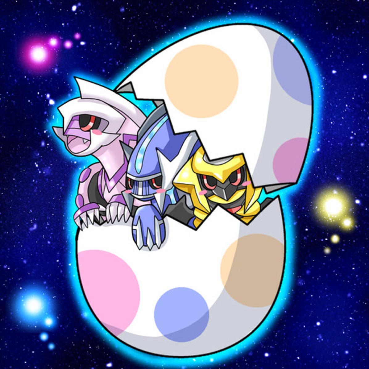 Pokemon Creation Trio Chibi - 1196x1196 Wallpaper - teahub.io