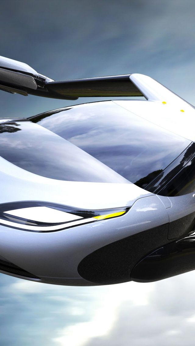 Terrafugia Tf-x, Flying Taxi, 4k - Flying Car - 640x1138 Wallpaper ...