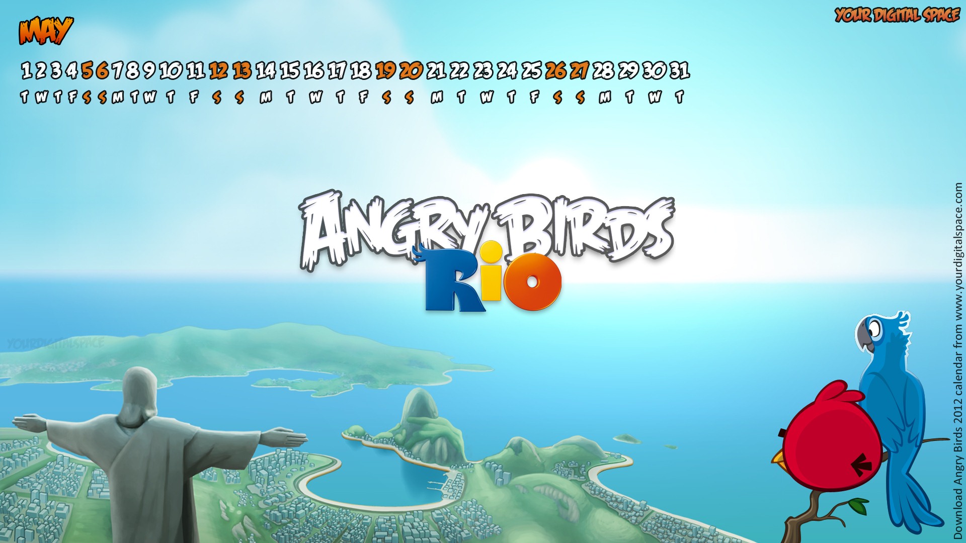 Angry Birds Rio - 1920x1080 Wallpaper - teahub.io