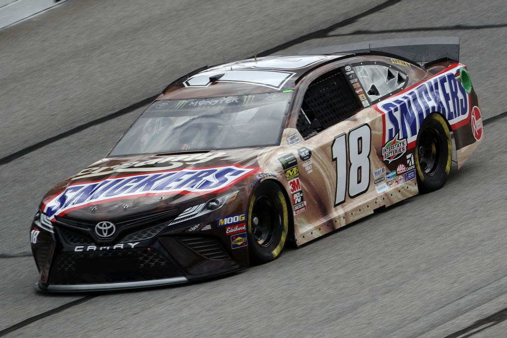 Kyle Busch, Driver Of The - Kyle Busch Creamy Snickers - 1024x683 ...