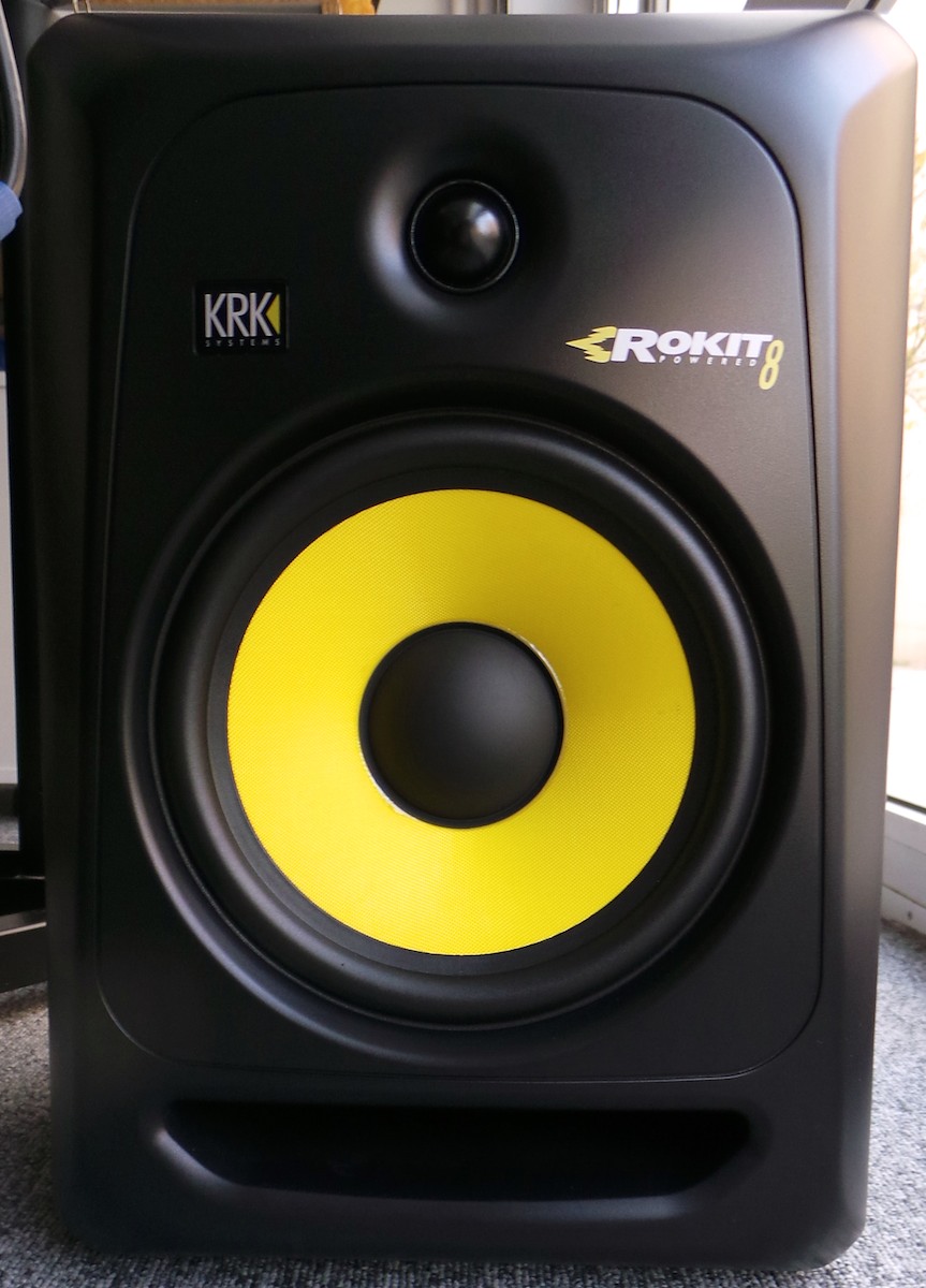 Krk Rokit 8 g3 - Enceinte Monitoring Jaune - 863x1200 Wallpaper - teahub.io
