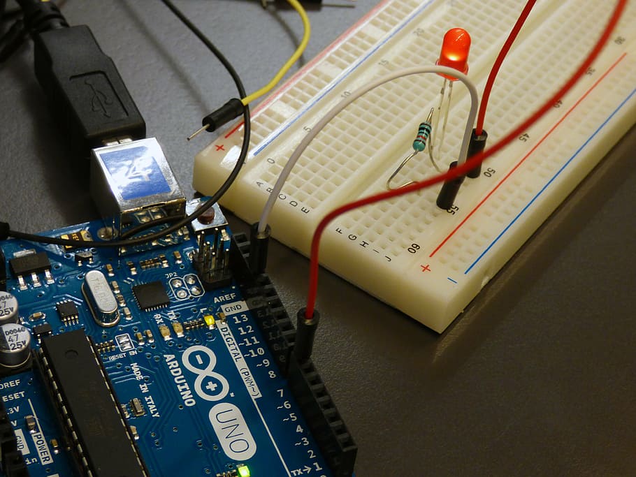 Arduino Temperature Sensor Breadboard - 910x683 Wallpaper - teahub.io