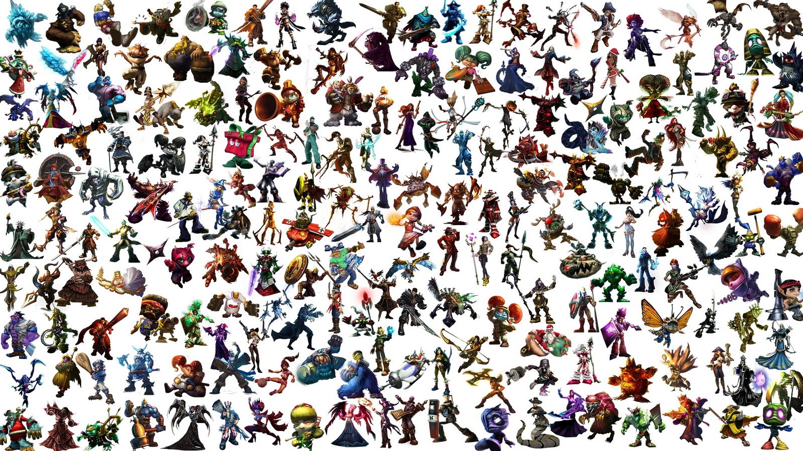 League Of Legends All Champions - 1600x900 Wallpaper - teahub.io