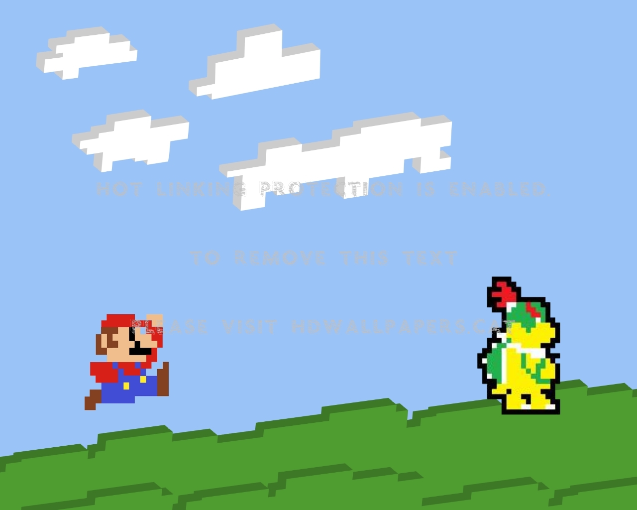 8-bit Mario Bg Bowser Jr 8bit Games - 8 Bits - 1280x1024 Wallpaper ...