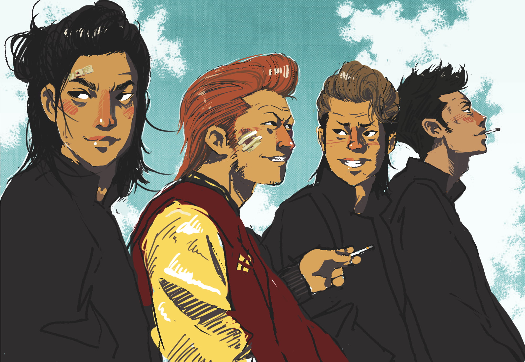 Smoker Boy Hd Wallpaper - 2001x1380 Wallpaper - teahub.io