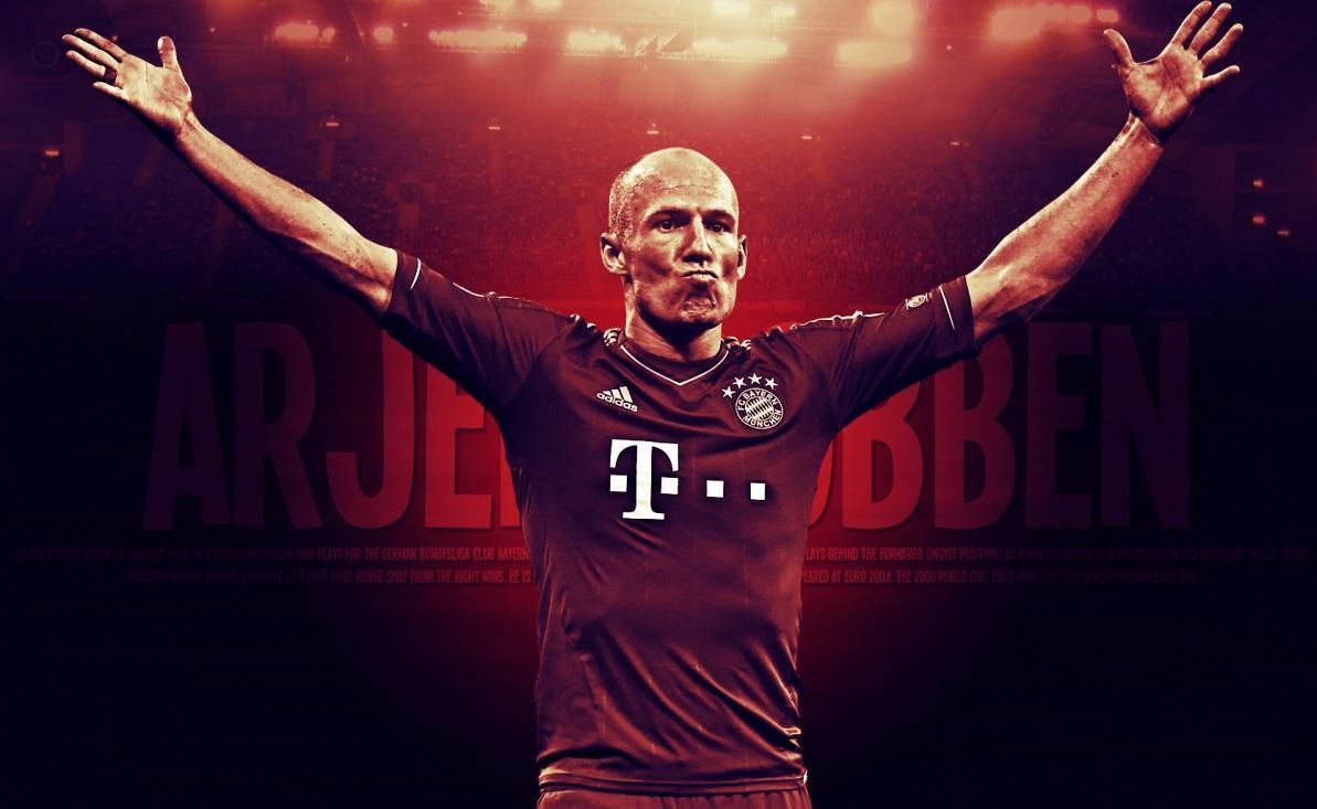 Arjen Robben Football Wallpaper Hd - Arjen Robben - 1193x733 Wallpaper ...