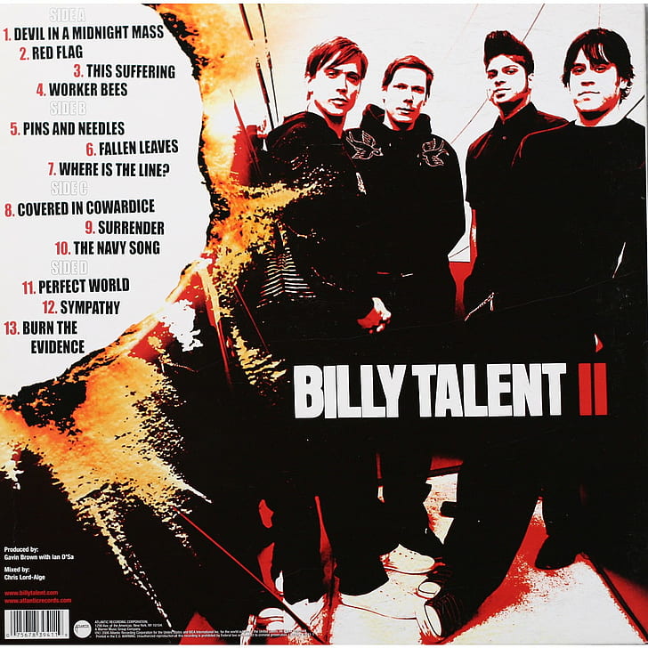 Billy Talent Ii Cd - 728x728 Wallpaper - teahub.io