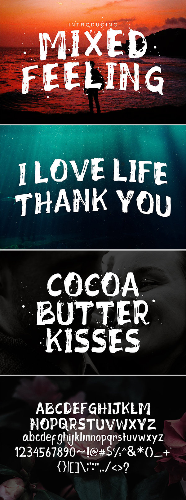 Mixed Feeling Font - Poster - 600x1611 Wallpaper - teahub.io