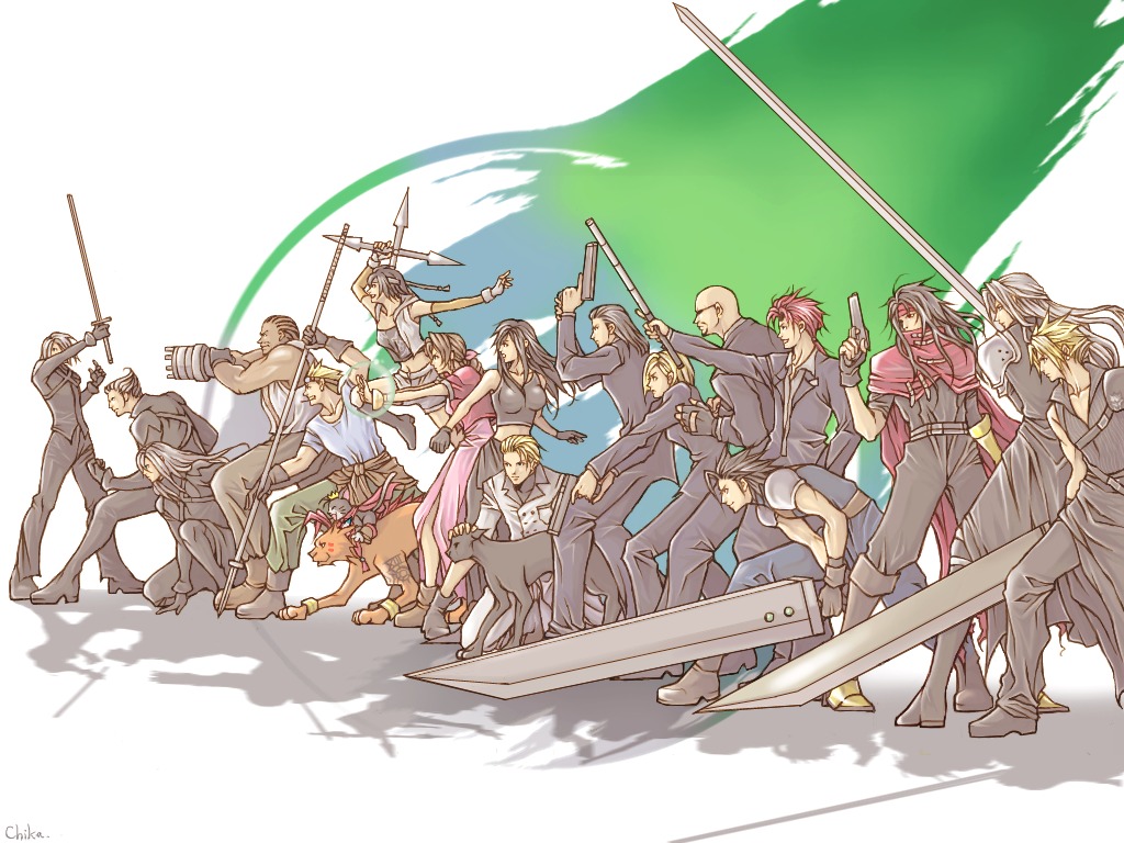 Final Fantasy Shinra Fanart - 1024x768 Wallpaper - teahub.io