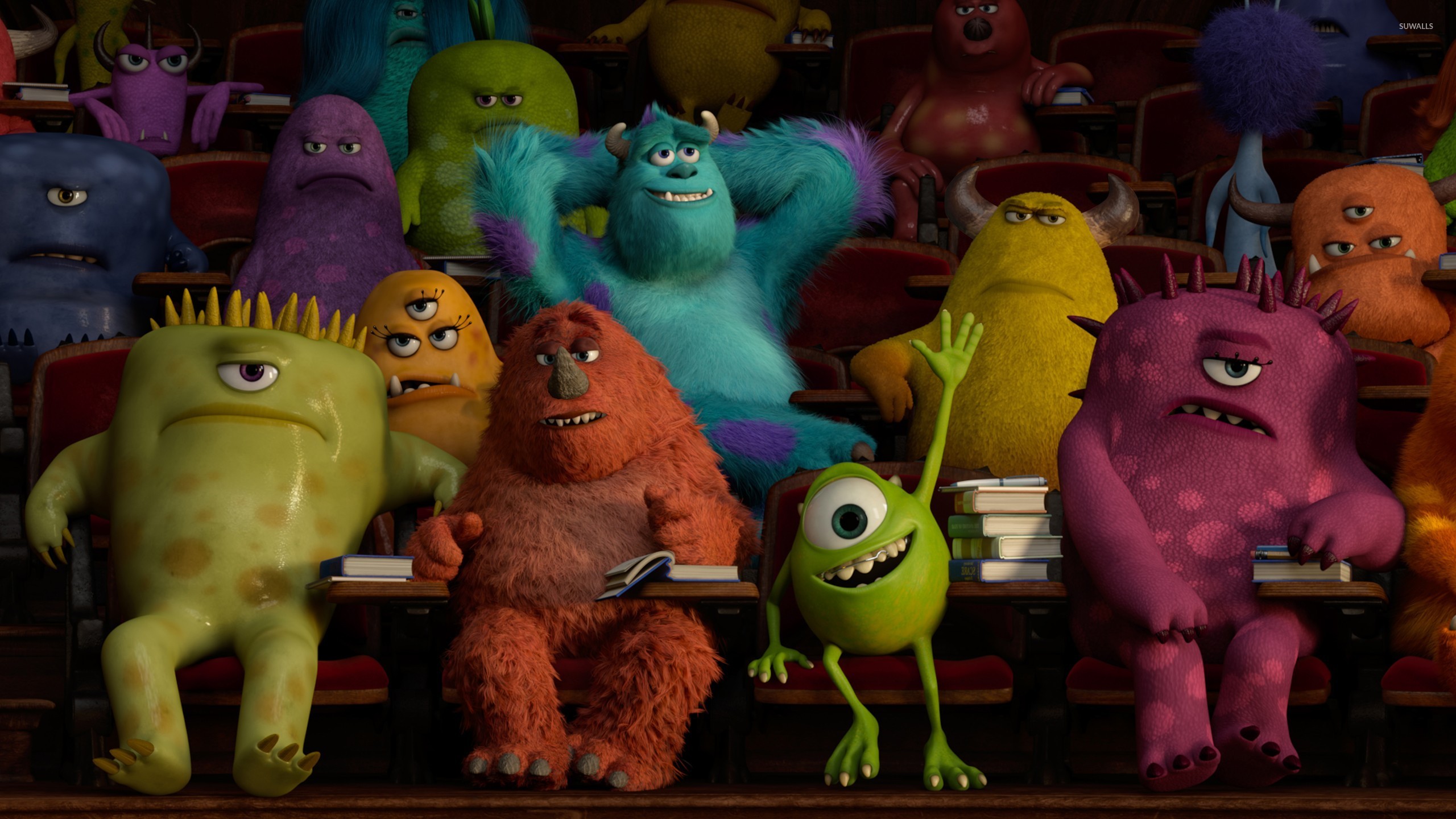 Monsters University Classroom - 2560x1440 Wallpaper - teahub.io