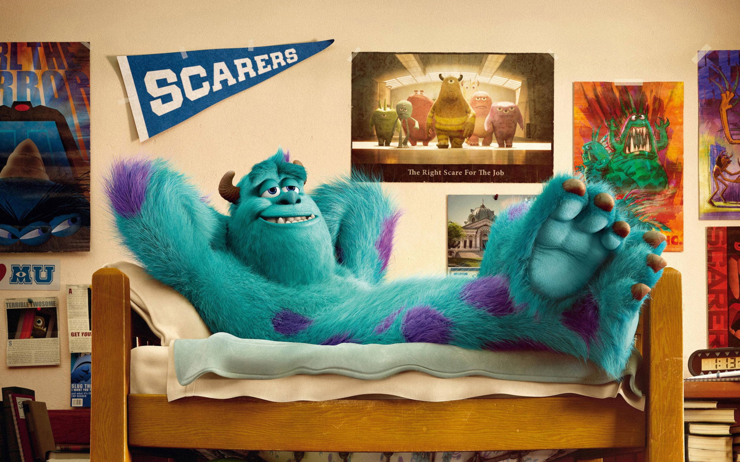Sullivan Monsters University - 2560x1600 Wallpaper - teahub.io