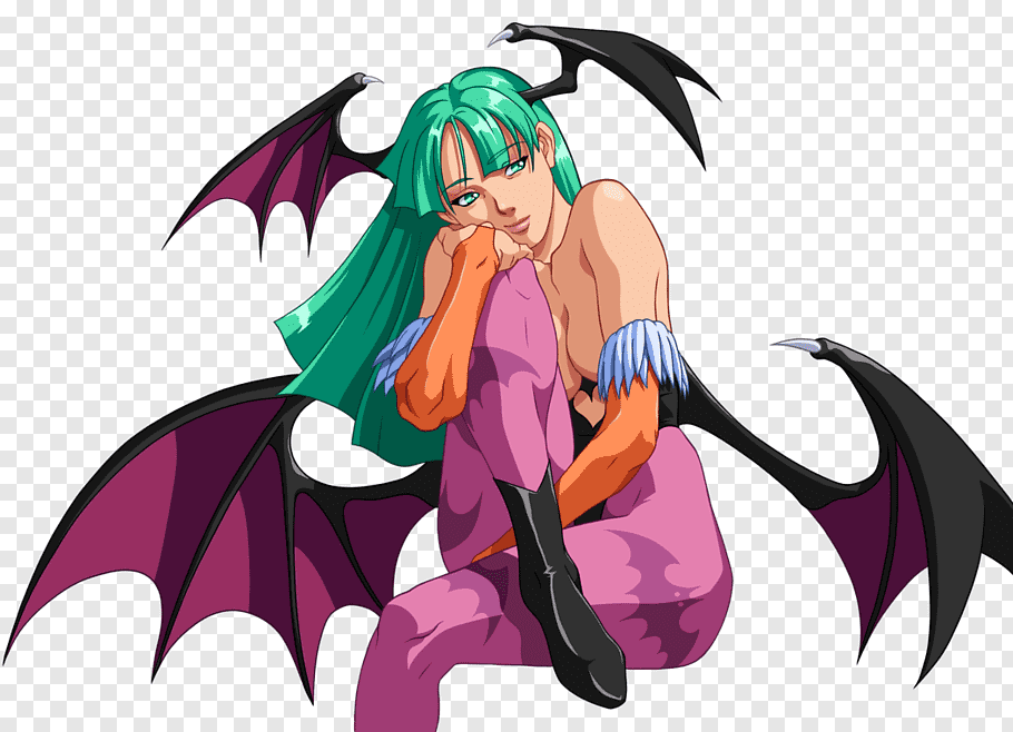 Darkstalkers 3 Morrigan Aensland Video Game Art Character, - Morrigan Aensland Darkstalkers Art ...