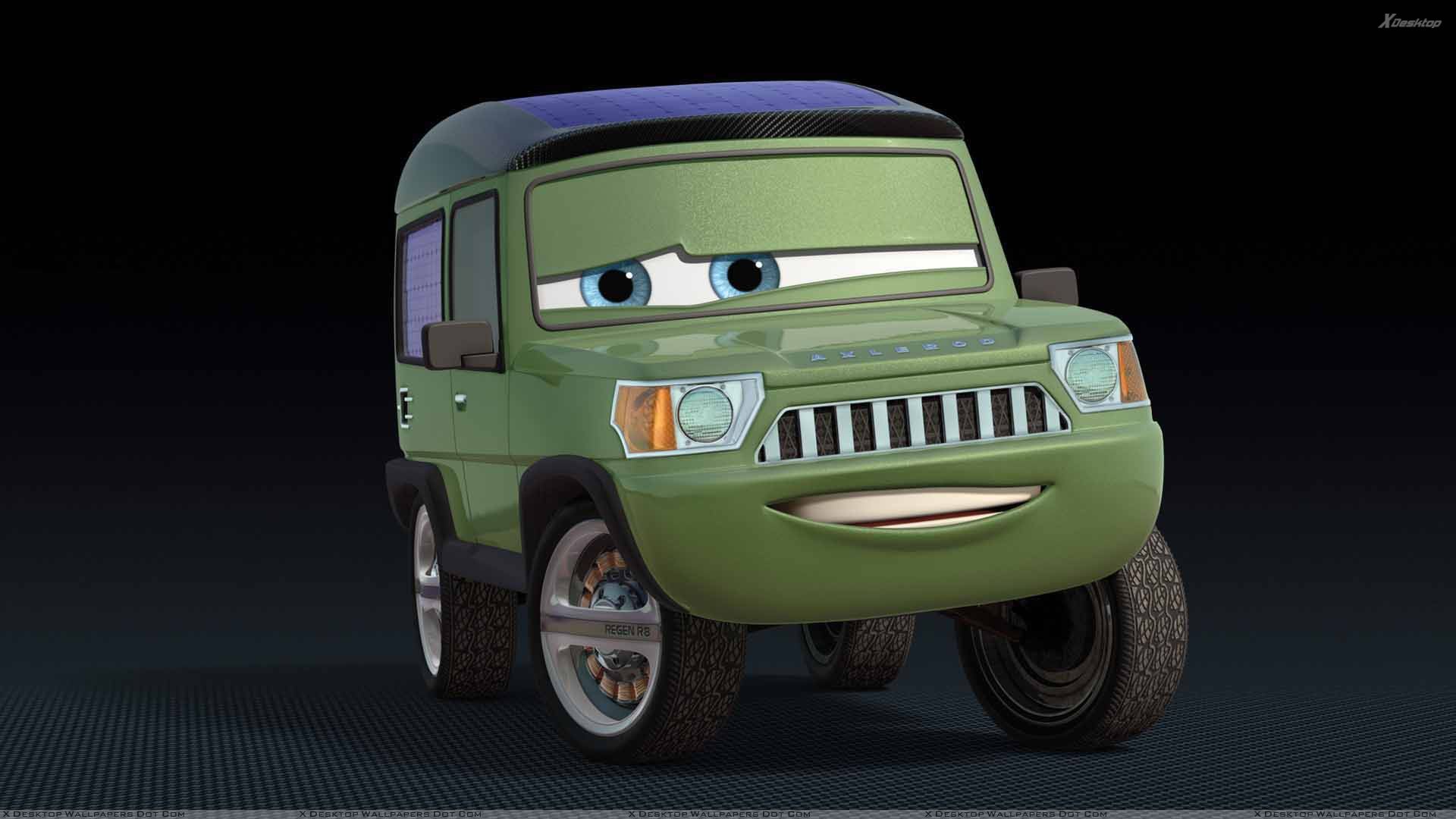 Cars Movie Electric Car - 1920x1080 Wallpaper - teahub.io