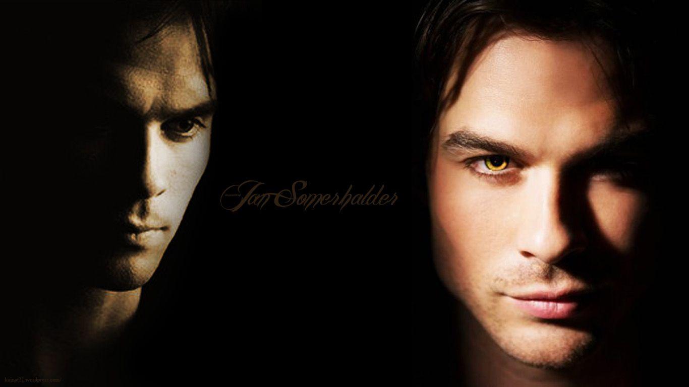 Cute Wallpaper Damon Salvatore - 1366x768 Wallpaper - teahub.io