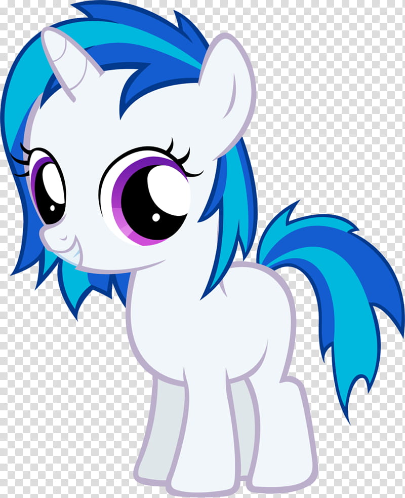 Vinyl Scratch Filly, White And Blue My Little Pony - Princess Celestia ...