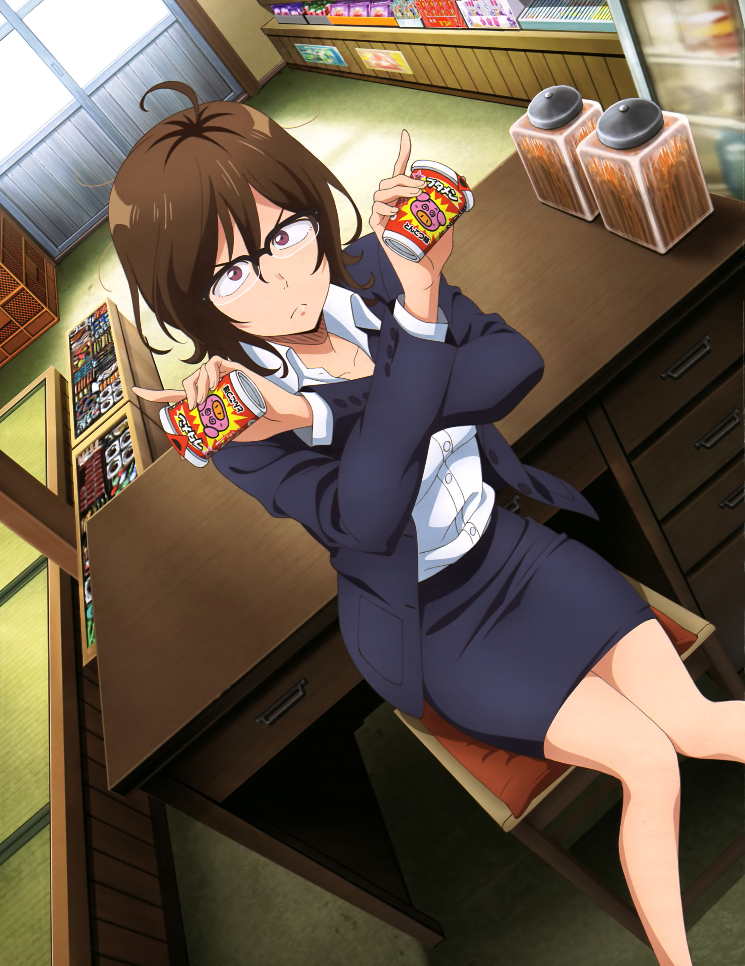 Dagashi Kashi Dagashi Kashi Owari Hajime 3145x4080 Wallpaper