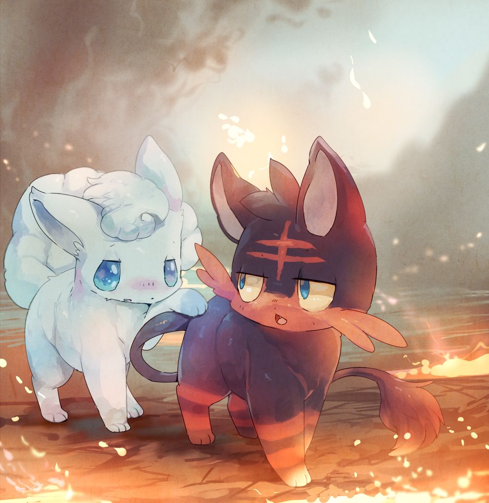 Alolan Vulpix X Vulpix - 1000x1030 Wallpaper - teahub.io