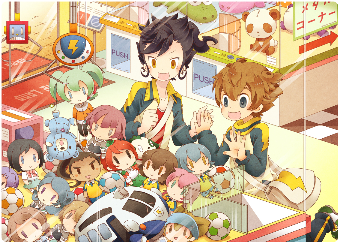 10/8 - Inazuma Eleven Go Chibi - 1134x813 Wallpaper - teahub.io