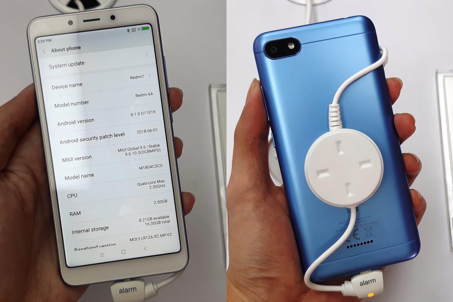 Hp Xiaomi 6a Blue - 1536x1024 Wallpaper - teahub.io