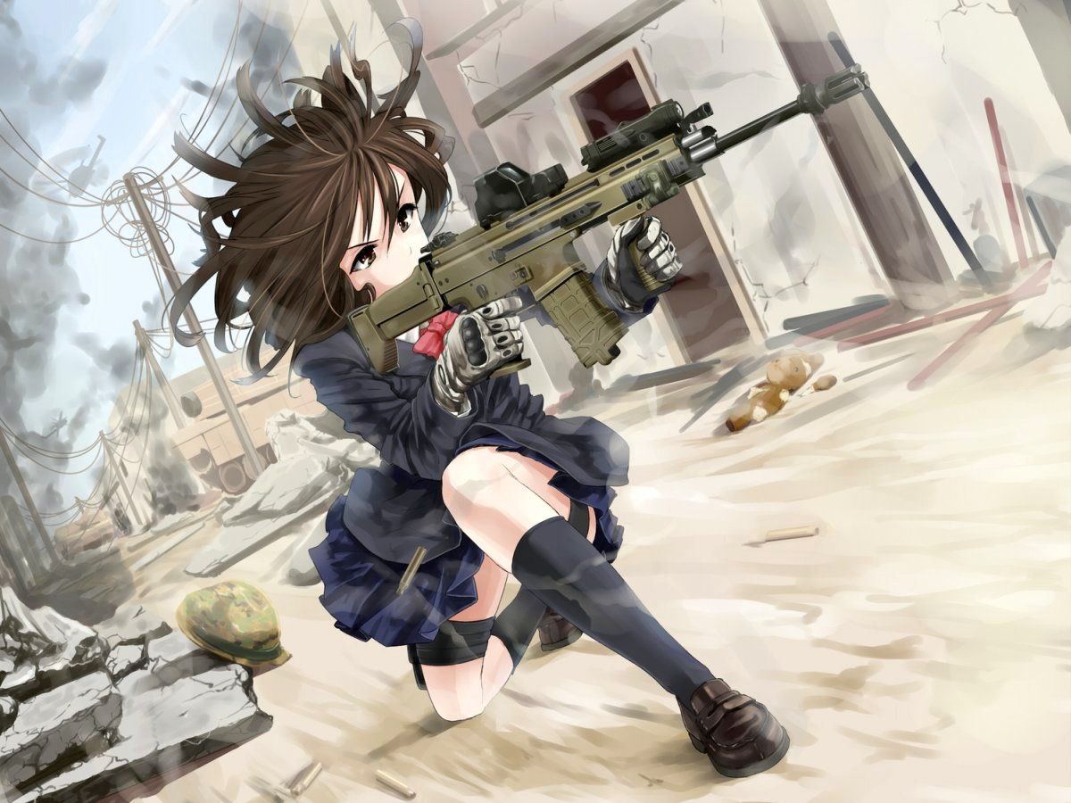 Anime Gunslinger Girl Art 1200x900 Wallpaper