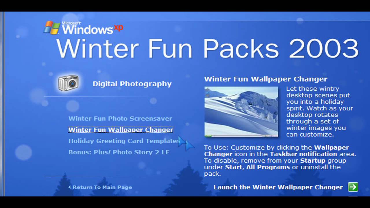 Windows Xp Winter Fun Pack - 1280x720 Wallpaper - teahub.io