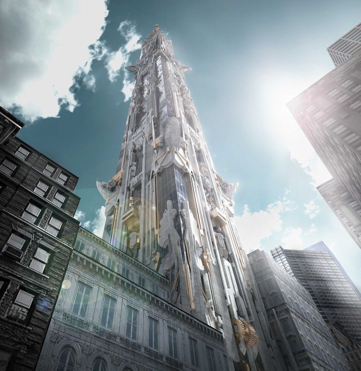 Lens Flare Render Architecture - 1219x1250 Wallpaper - teahub.io