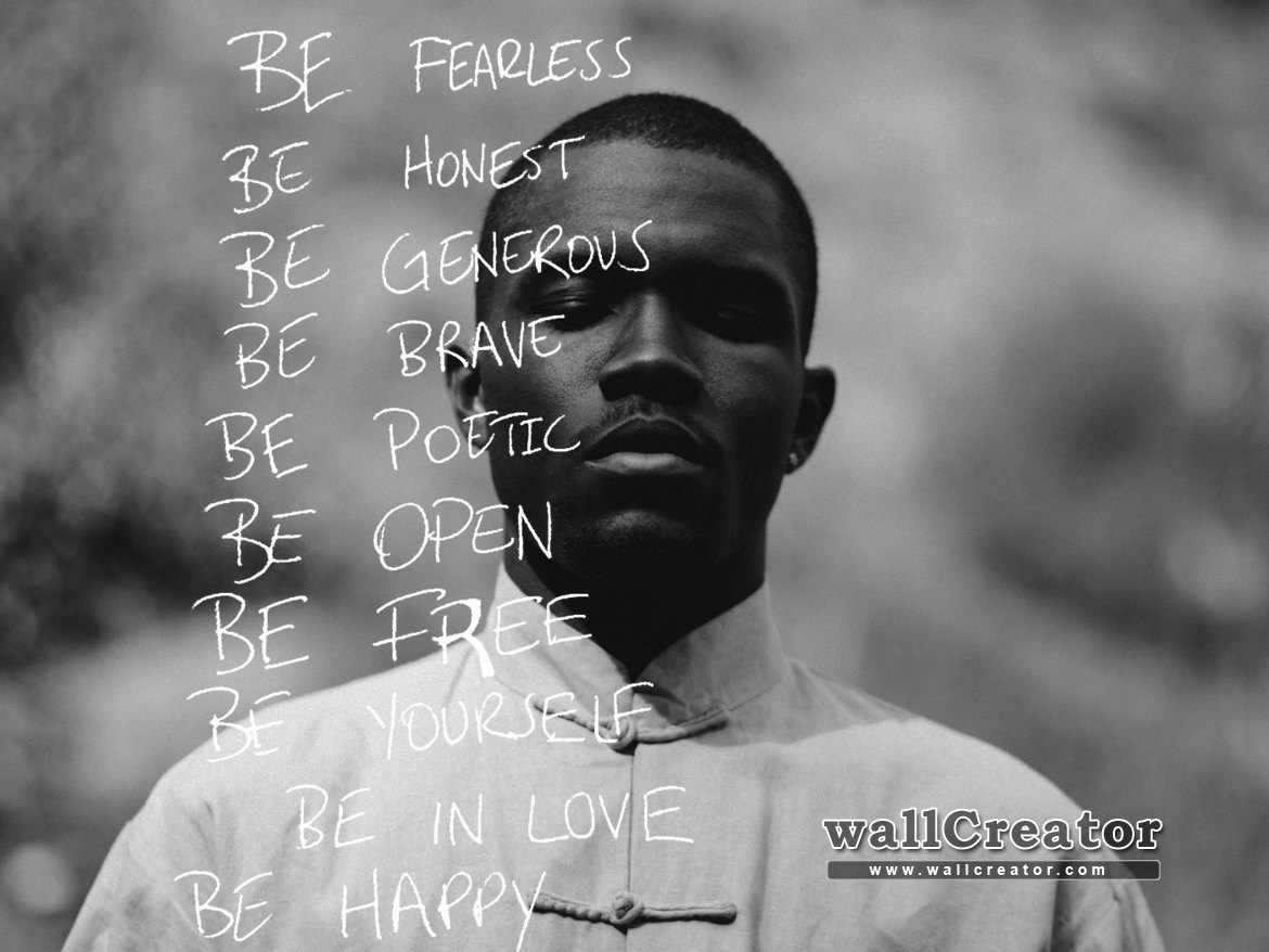 Frank Ocean Fearless - Writing - 1170x878 Wallpaper - teahub.io
