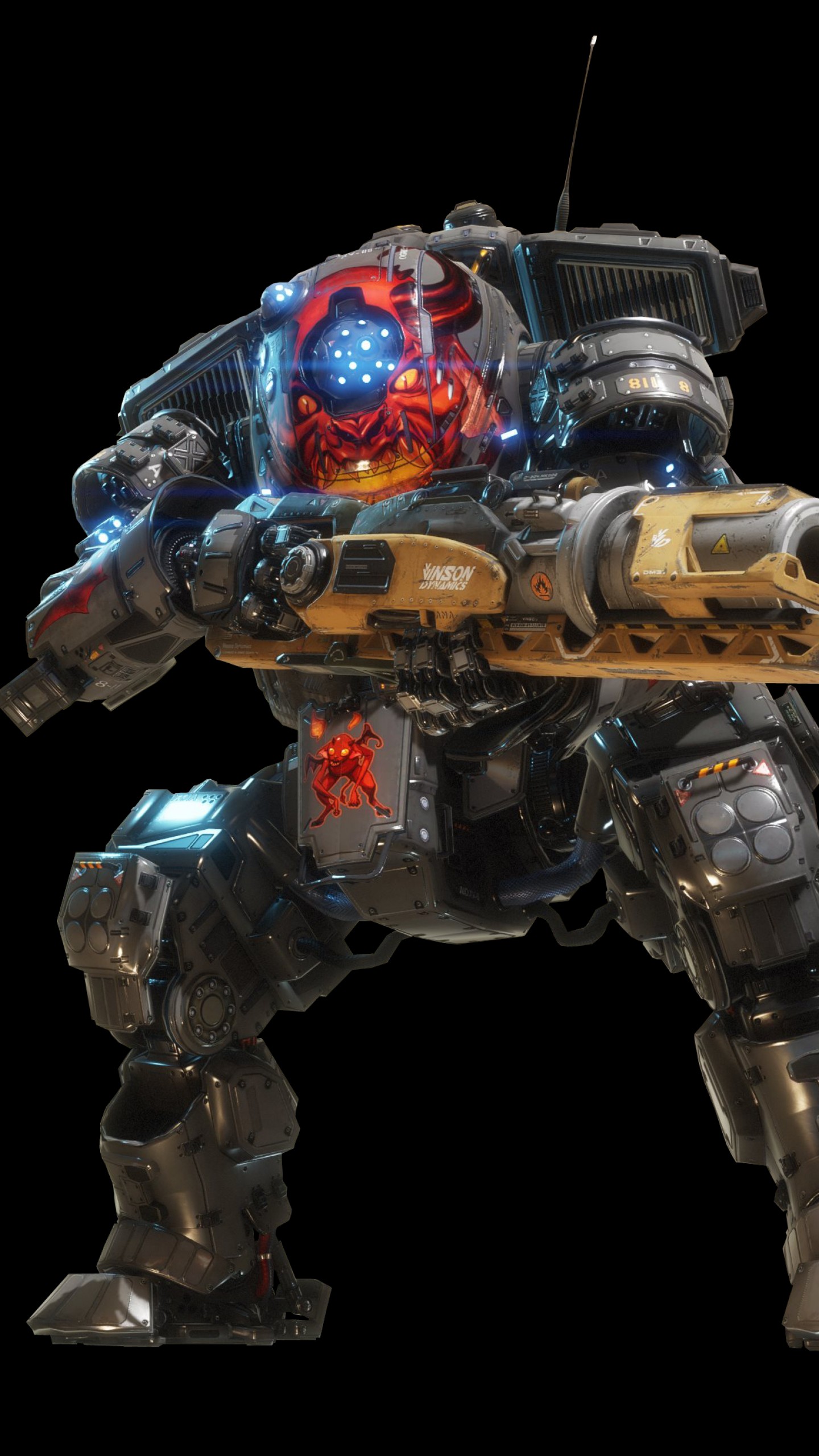 Titanfall 2 Scorch Titan - 1440x2560 Wallpaper - teahub.io