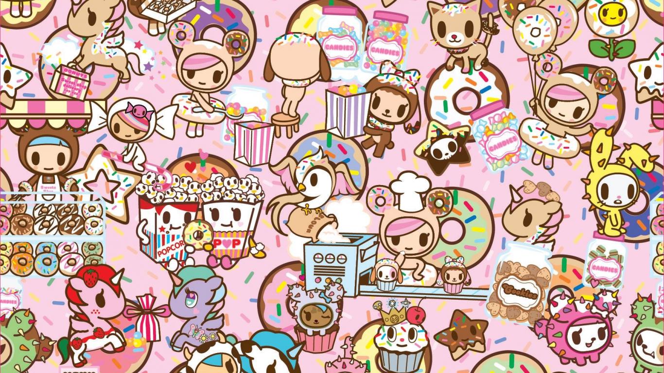 Tokidoki Wallpaper Desktop - 1366x768 Wallpaper - teahub.io
