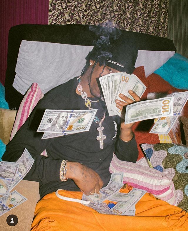 Travis Scott With Money - 640x784 Wallpaper - teahub.io