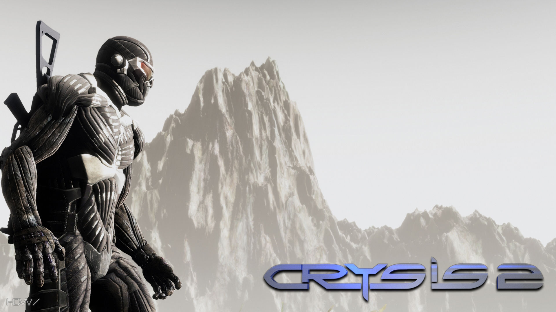 Crysis 2 Alcatraz Moutains Rifle Widescreen Hd Wallpaper - Crysis 2 ...