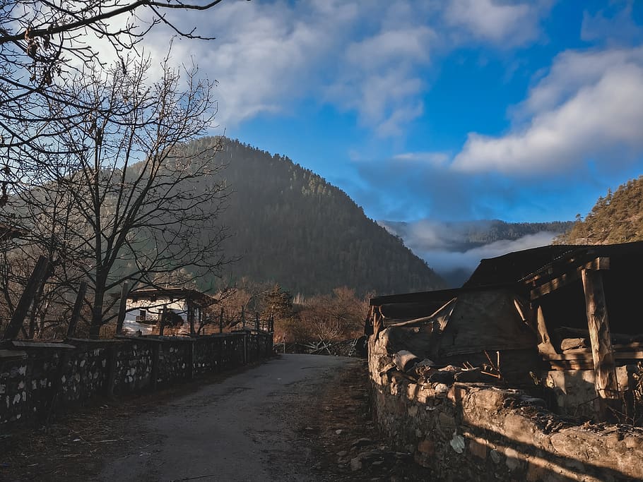 Bhutan, Haa Valley, Haa Valley Bhutan, Travel, Evening, - 910x683 ...