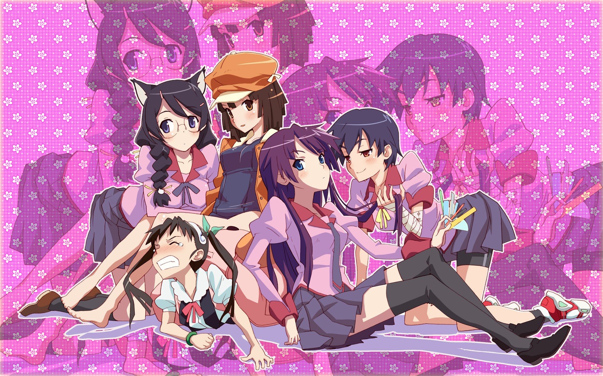 Monogatari Char - 1920x1200 Wallpaper - teahub.io