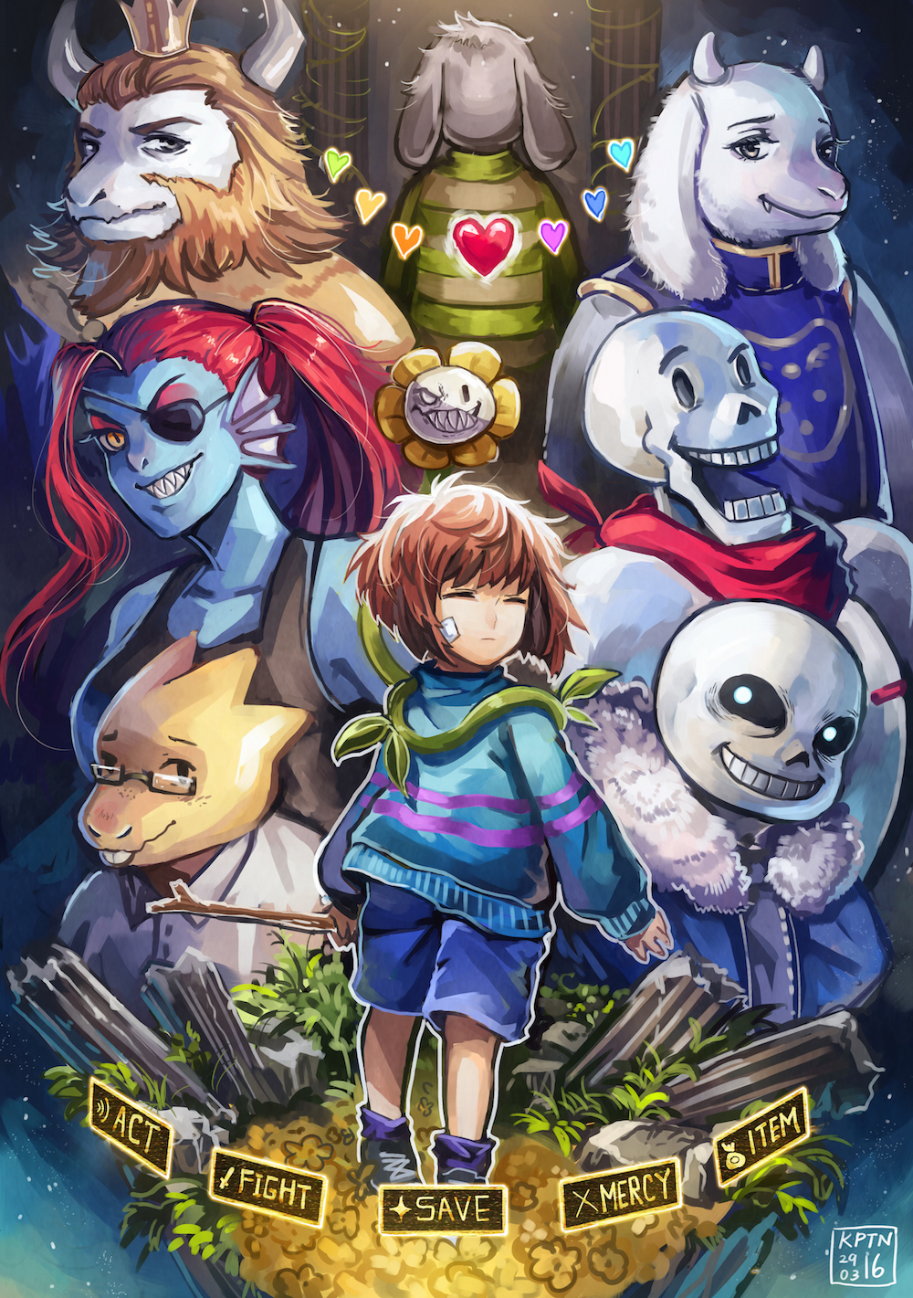 Under Tale - 1000x1421 Wallpaper - teahub.io