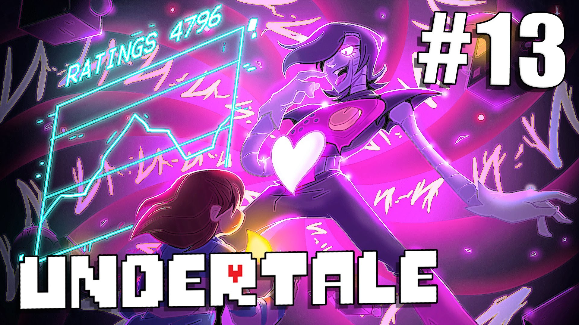 D Undertale Mtt Ex - 1920x1080 Wallpaper - teahub.io