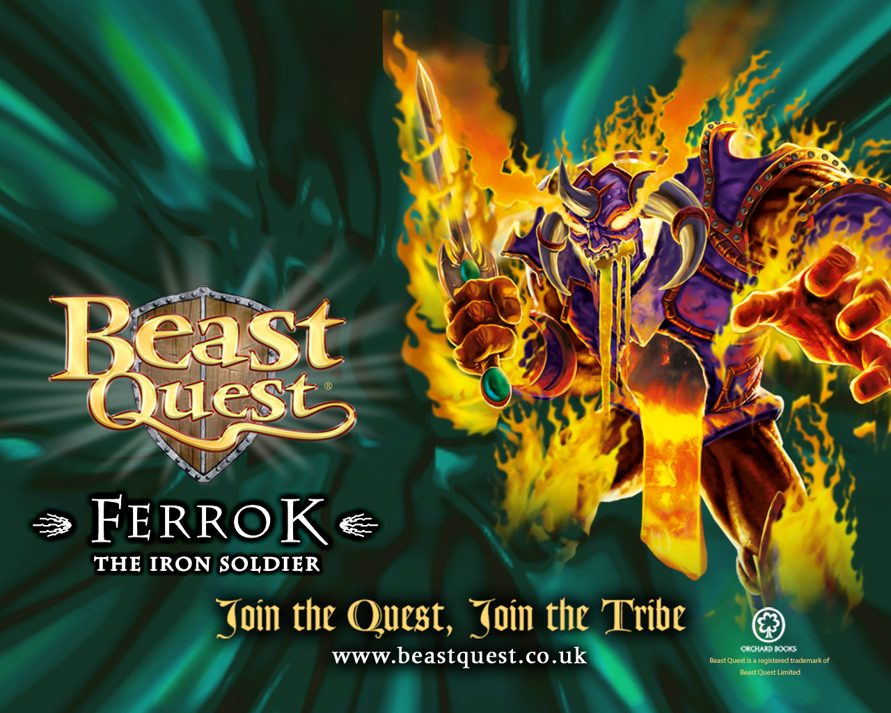 Beast Quest Ferrok Wallpaper - Ferrok The Iron Soldier - 1280x1024 ...