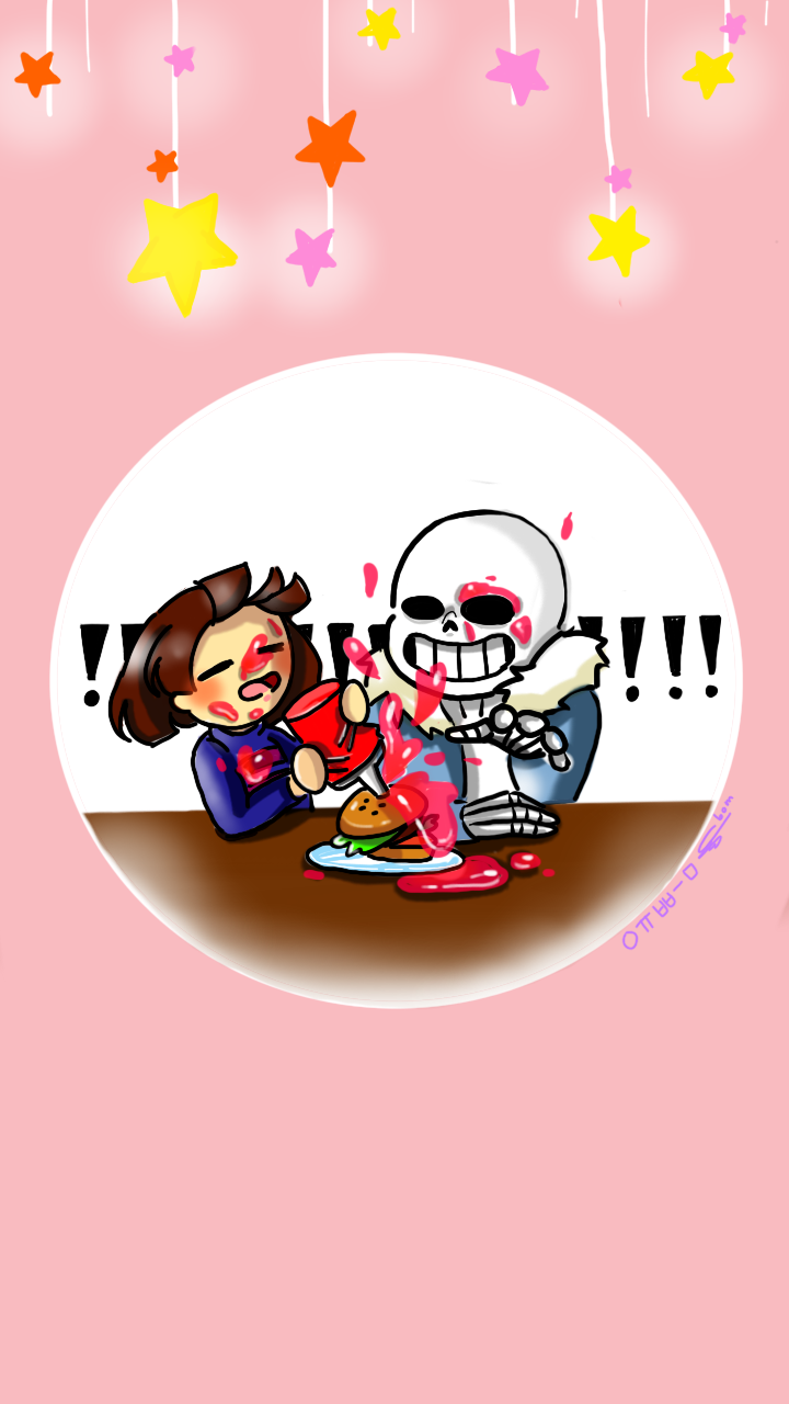 Undertale Kindergarten & In Grillby - Cartoon - 720x1280 Wallpaper ...
