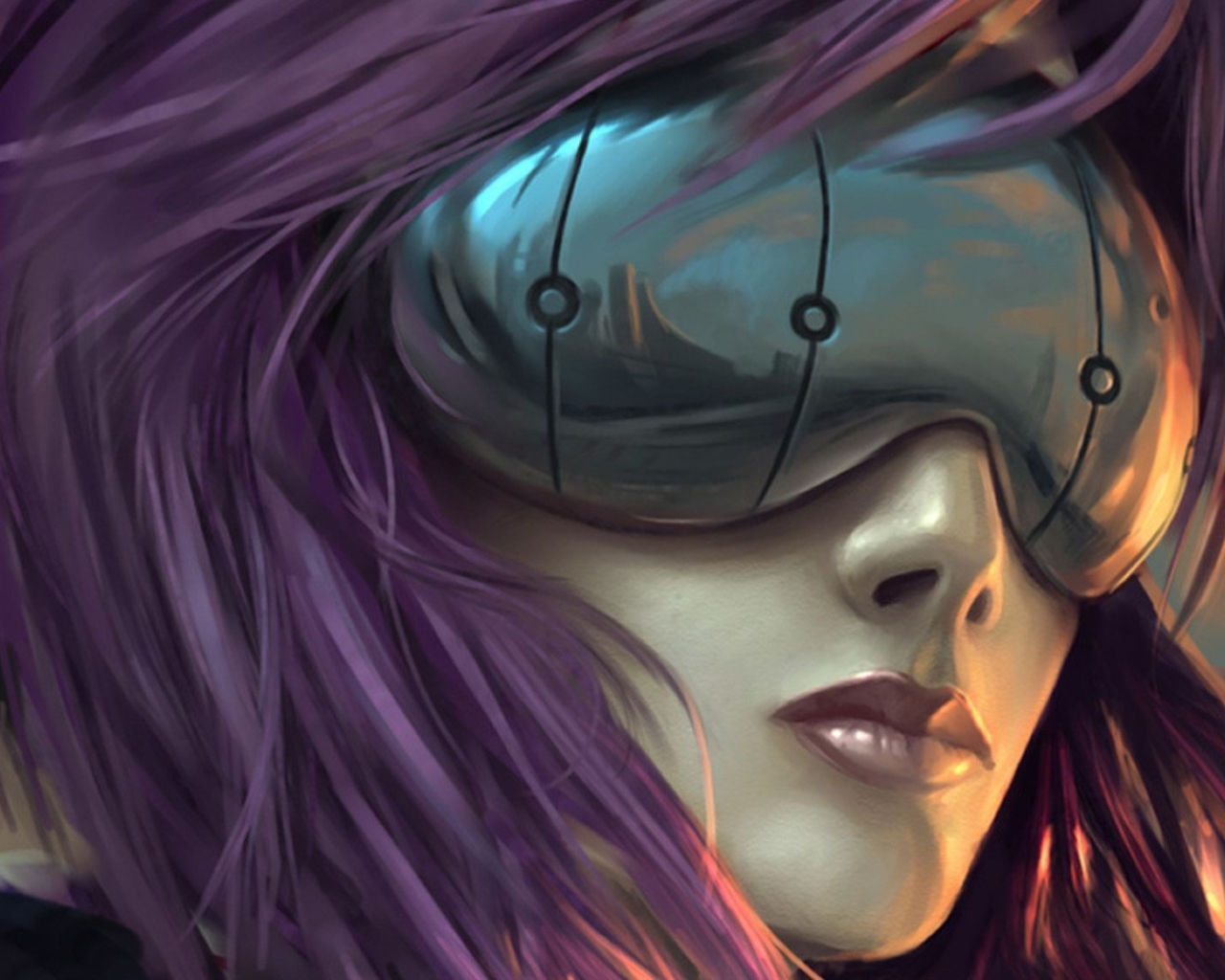 Ghost In The Shell Goggles - 1280x1024 Wallpaper - teahub.io