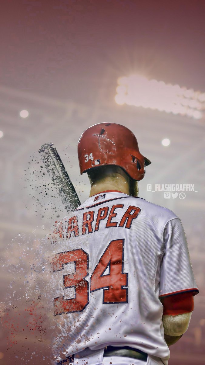Bryce Harper Wallpaper Iphone - 676x1200 Wallpaper - teahub.io