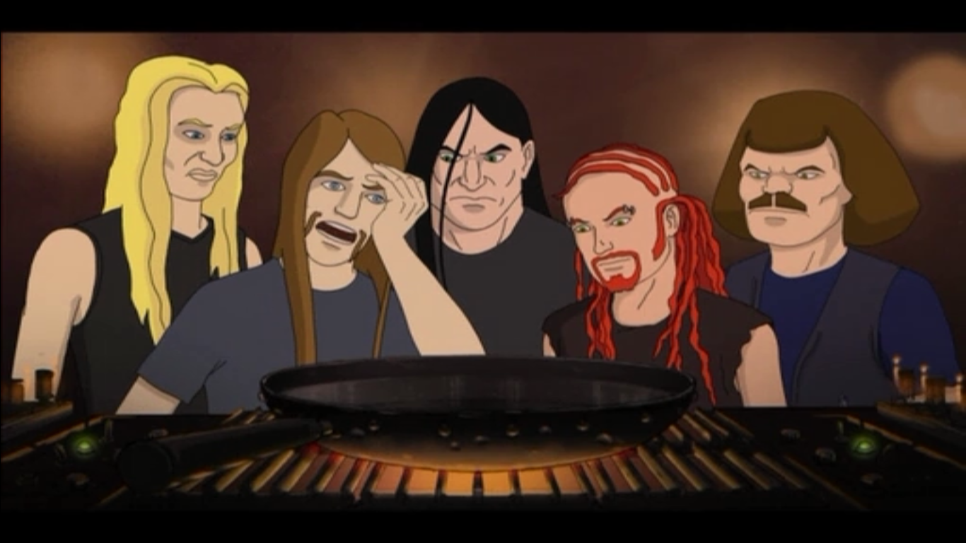 Metal Band Adult Swim - 1366x768 Wallpaper - teahub.io