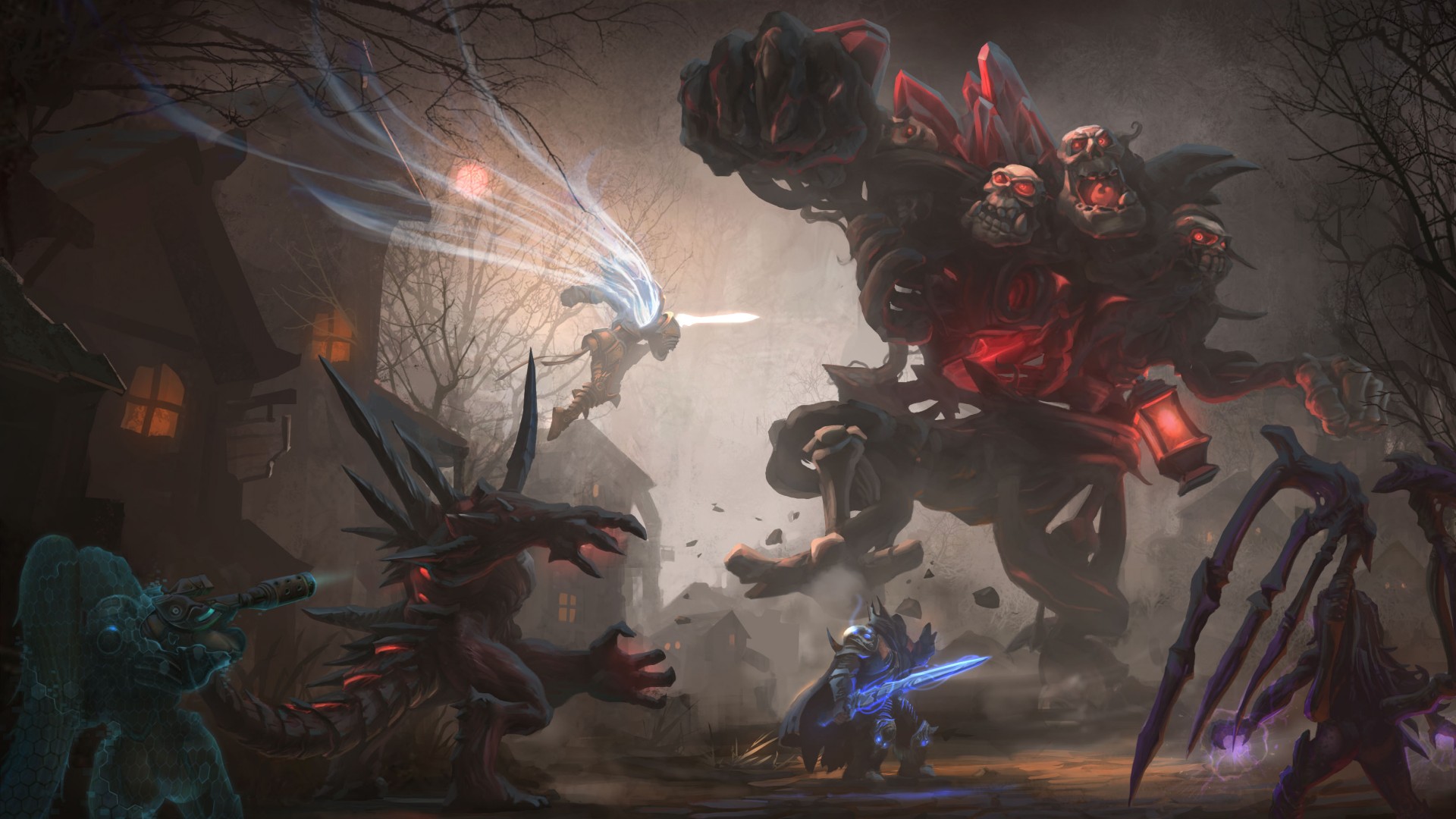 Heroes Of The Storm Undead Golem - 1920x1080 Wallpaper - teahub.io